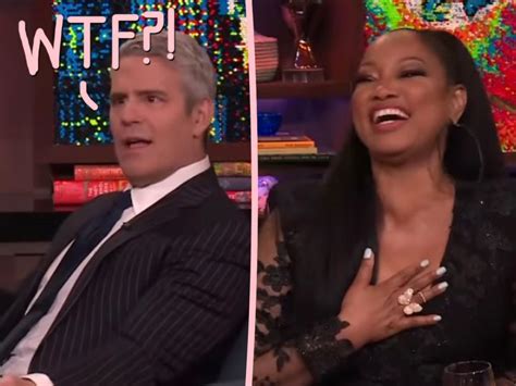 Rhobhs Garcelle Beauvais Leaves Andy Cohen Stunned With Shady Sex Life Joke Perez Hilton