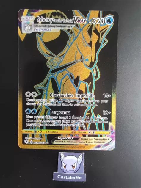 CARTE POKÉMON SYLVEROY Cavalier du Froid VMAX TG29 TG30 EB10 Astres
