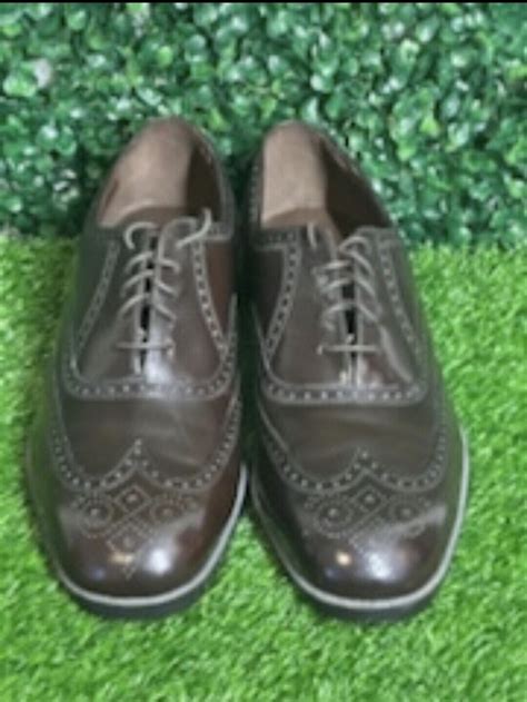 Florsheim Imperial Wingtip Dress Shoes Mens Dark Bro Gem