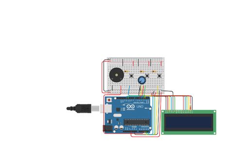 Circuit Design Курсовая Таймер Tinkercad
