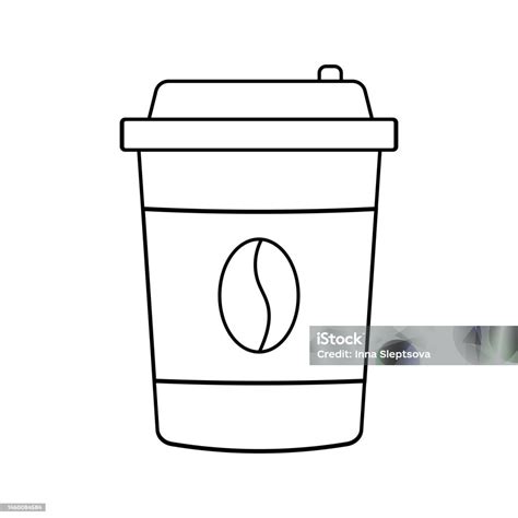 맛있는 커피 종이 컵 아이콘 음료 벡터 일러스트 레이 션 디자인 개념에 대한 스톡 벡터 아트 및 기타 이미지 개념 뜨거운 음료 라떼 Istock