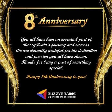 Buzzybrains Software On Linkedin Anniversary Buzzybrainssoftware