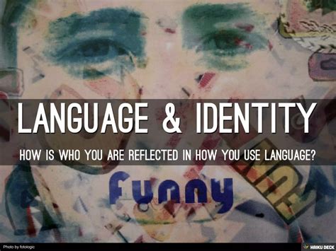 Language And Identity Pdf
