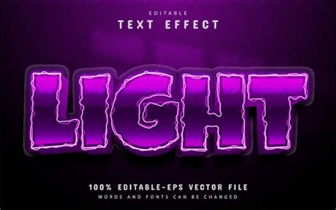 Premium Vector Night Text Yellow Neon Style Text Effect