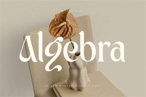 Algebra Font Dfonts