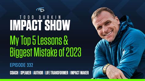 My Biggest Mistake And Top 5 Lessons Of 2023 Ep 332