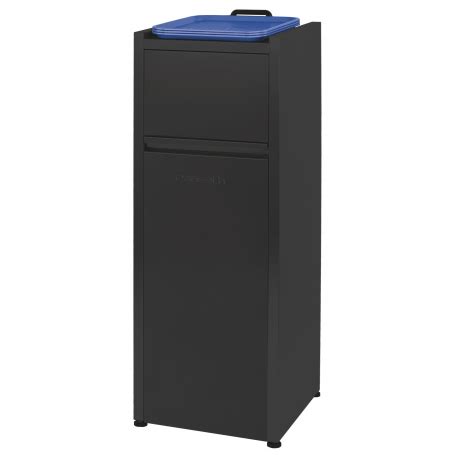 Poubelle Snack Noire 110 Litres CASSELIN Disponible Sur Chr Restauration