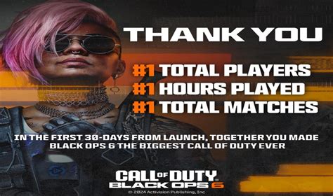 Call Of Duty Black Ops 6 Bat Tous Les Records De La Franchise Depuis