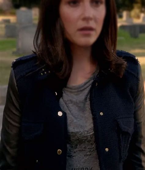 Chasing Life Italia Ricci April Carver Wool With Leather Jacket