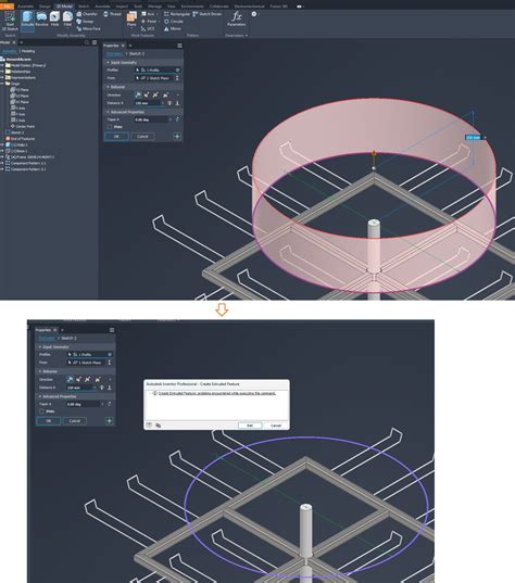 Solved Inventor 2023 Extrusion Inassembly Autodesk Community