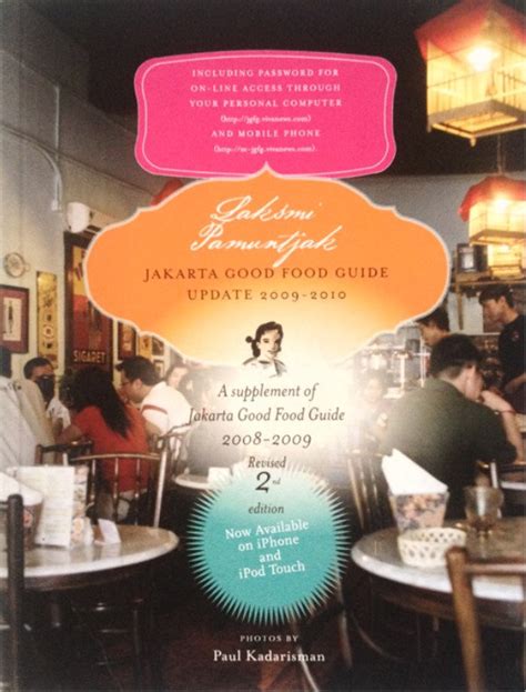 Jakarta Good Food Guide Update 2009 2010 A Supplement Of Jakarta Good