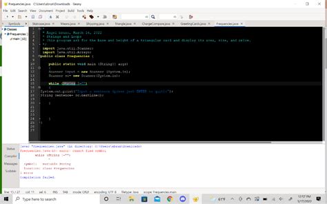 Solved I Can T Seem To Make A While Loop That Ends Only When Chegg Com