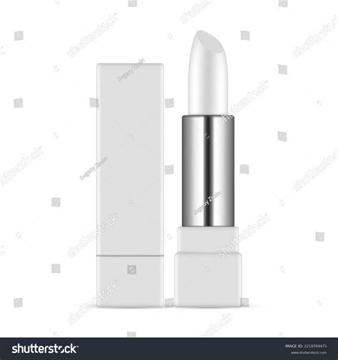 Blank Rectangular Lipstick Mockup Your Product เวกเตอร์สต็อก ปลอดค่า