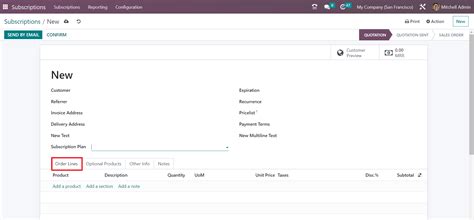 Odoo 16 Subscription App Odoo V16 Enterprise Edition Book