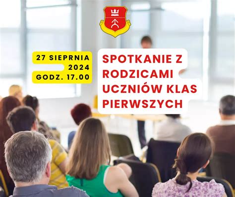 Spotkanie z rodzicami uczniów klas pierwszych Zespół Szkolno