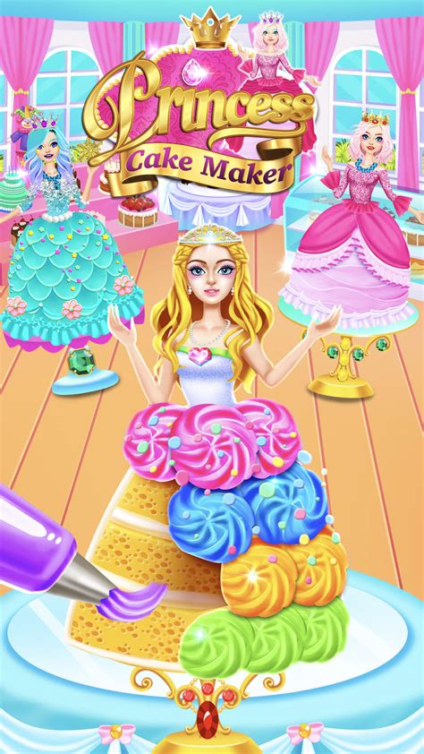 Rainbow Princess Cake Maker для Iphone — Скачать