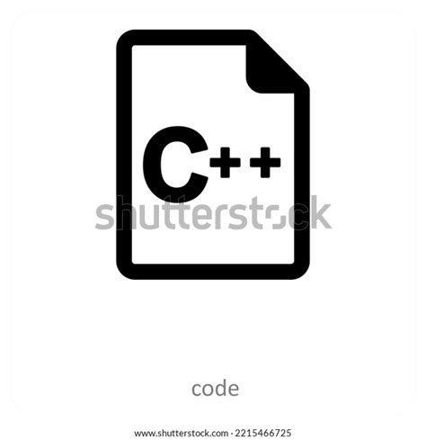 Code Programming Icon Concept Stock Vector Royalty Free 2215466725