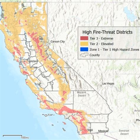 Cpuc High Fire Threat District Map [18] Download Scientific Diagram