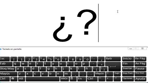 Como Poner Signos De Interrogacion En Teclado Image To U