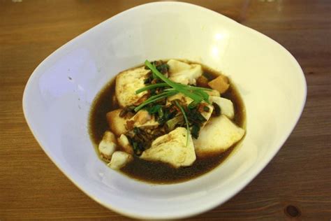 Pan Seared Silken Tofu With Scallion Soy Sauce Penny For Her Thoughts