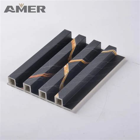 Integrated Wpc Wall Panel Interior Wall Cladding Wpc Integrated Wallboard Movable Fluted Wall