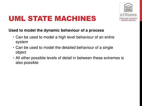 Ppt Uml State Machines Powerpoint Presentation Free Download Id8832559