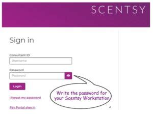 Scentsy Consultant Login Updated