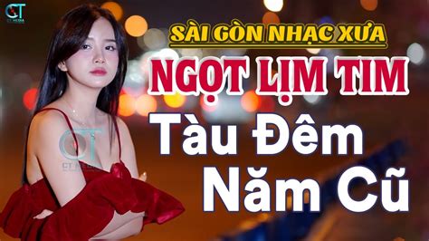 Tàu Đêm Năm Cũ LK Bolero Nhẹ Nhàng Cho Giấc Ngủ Say Tuyển Tập Những