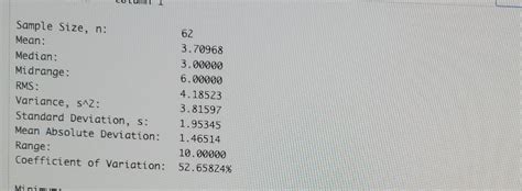 Solved Using The Drop Down For Data Sets Click On Chegg