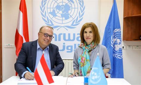 Austria And Unrwa Sign Three Year Agreement In Support Of Vulnerable