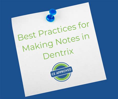 [online Course] Where To Make Notes In Dentrix