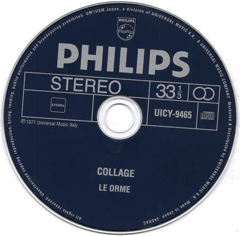 Thinkfloyd61 Le Orme Collage 1971 Japan Edition 2004