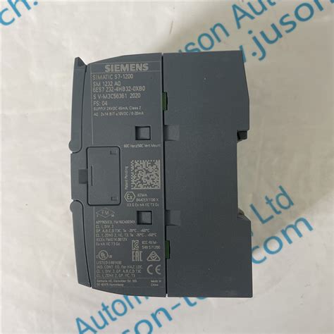 Siemens Analog Output Module 6es7232 4hb32 0xb0 Simatic S7 1200 Analog