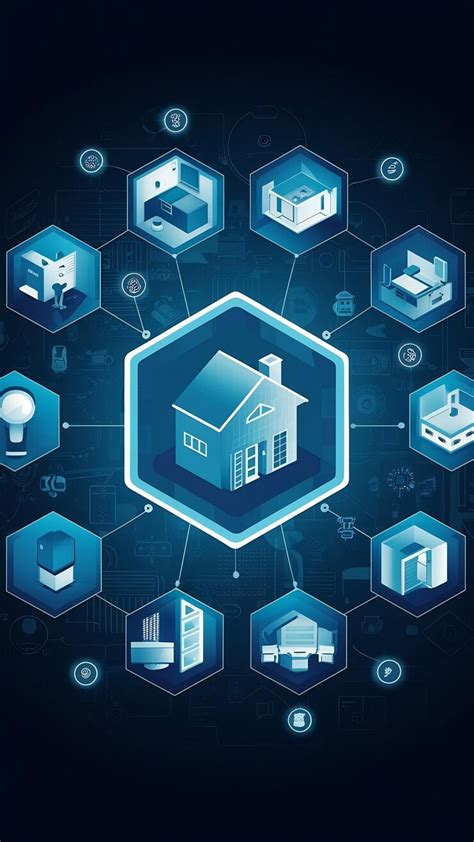 Smart Home Automation And Internet Of Things Iot Illustration Premium Ai Generated Image