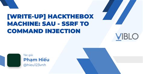 Write Up HACKTHEBOX Machine Sau SSRF To Command Injection