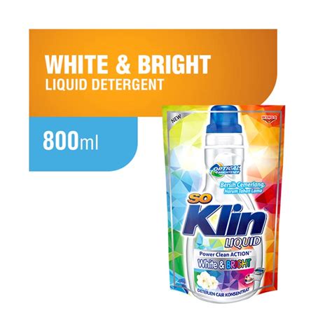 Jual SO KLIN Liquid White Bright Detergent ML Pouch Di Seller LOTTEMART SURABAYA Official