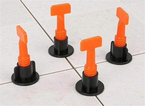 Reusable Tile Levelling System Pack Of 50 Pcs 0 9mm Tile Leveliing System