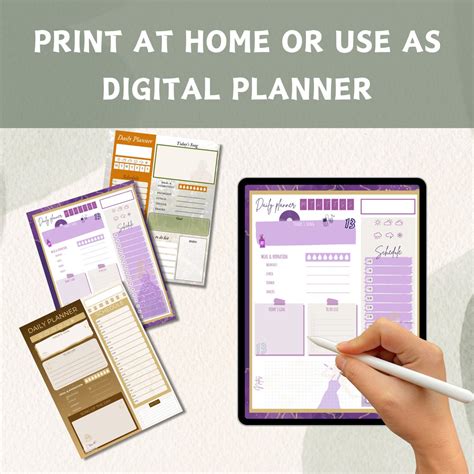 Taylor Swift Daily Planner Printable Set Of 10 Digital Planner Swiftie