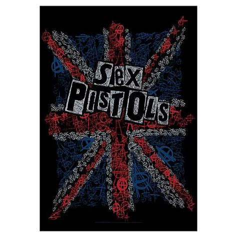 Sex Pistols Anarchy Vintage Fabric Poster Wall Hanging