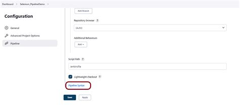 how to create jenkins pipeline for selenium tests qa automation expert