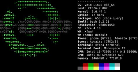 Void Linux Xfce4のインストール手順｜アムハライさん