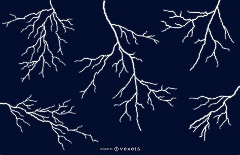 Lightning Vector Set Vector Download