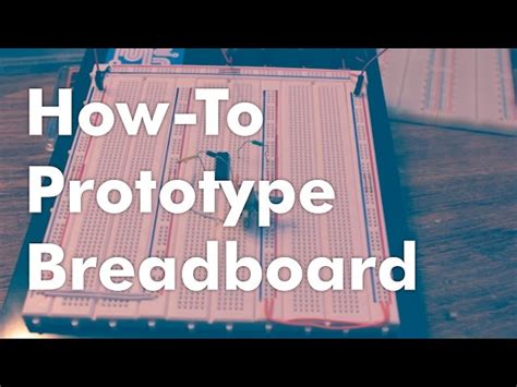 Using A Solderless Breadboard Youtube Electronic Circuits Connecting