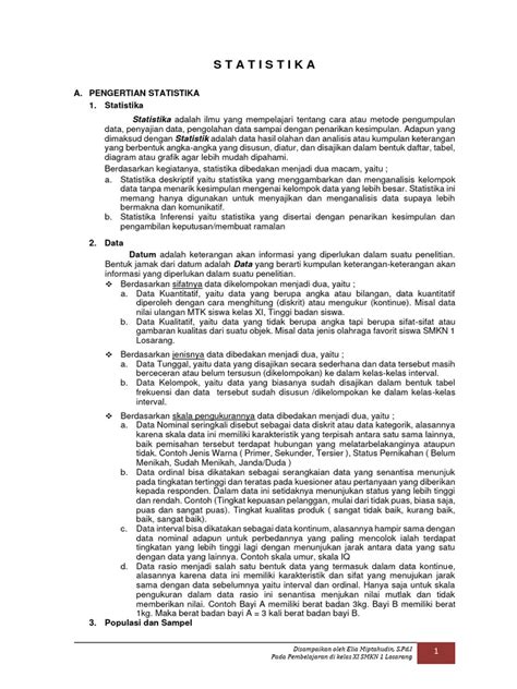 Statistika Data Bivariat Pdf