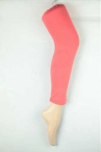 Mid Waist Ladies Skin Fit Cotton Legging Casual Wear Size Large At