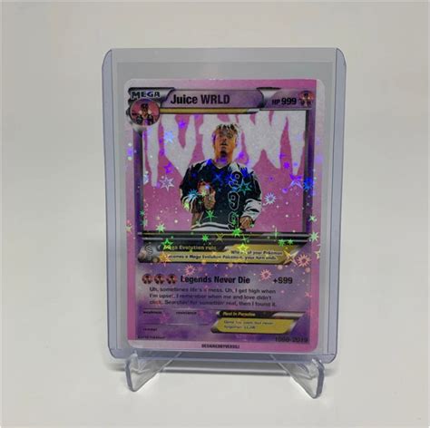 Juice Wrld Pokemon Card Etsy