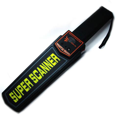 Portable Security Scanner 9v Metal Detector • Outdoor And Self Defense