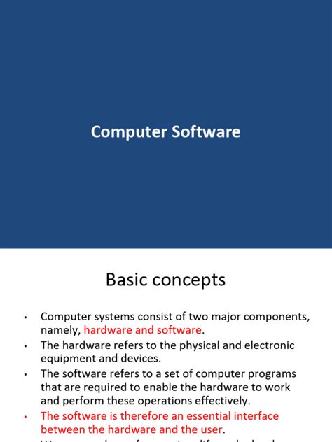 computer software pdf
