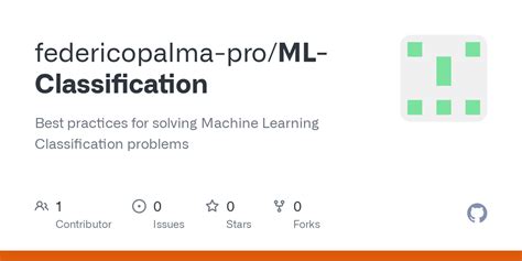 Github Federicopalma Pro Ml Classification Best Practices For Solving Machine Learning