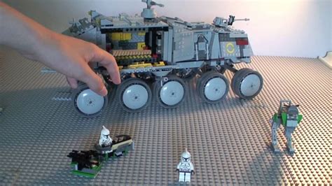 LEGO Star Wars Clone Turbo Tank 8098 Review - YouTube